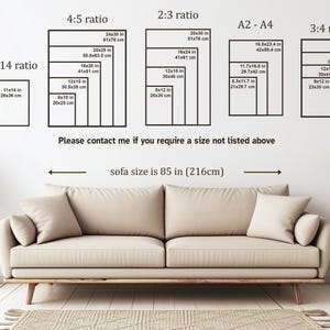 Coastal Gallery Wall Art Set of 6 Prints, Dusty Blue Retro Fishes ...