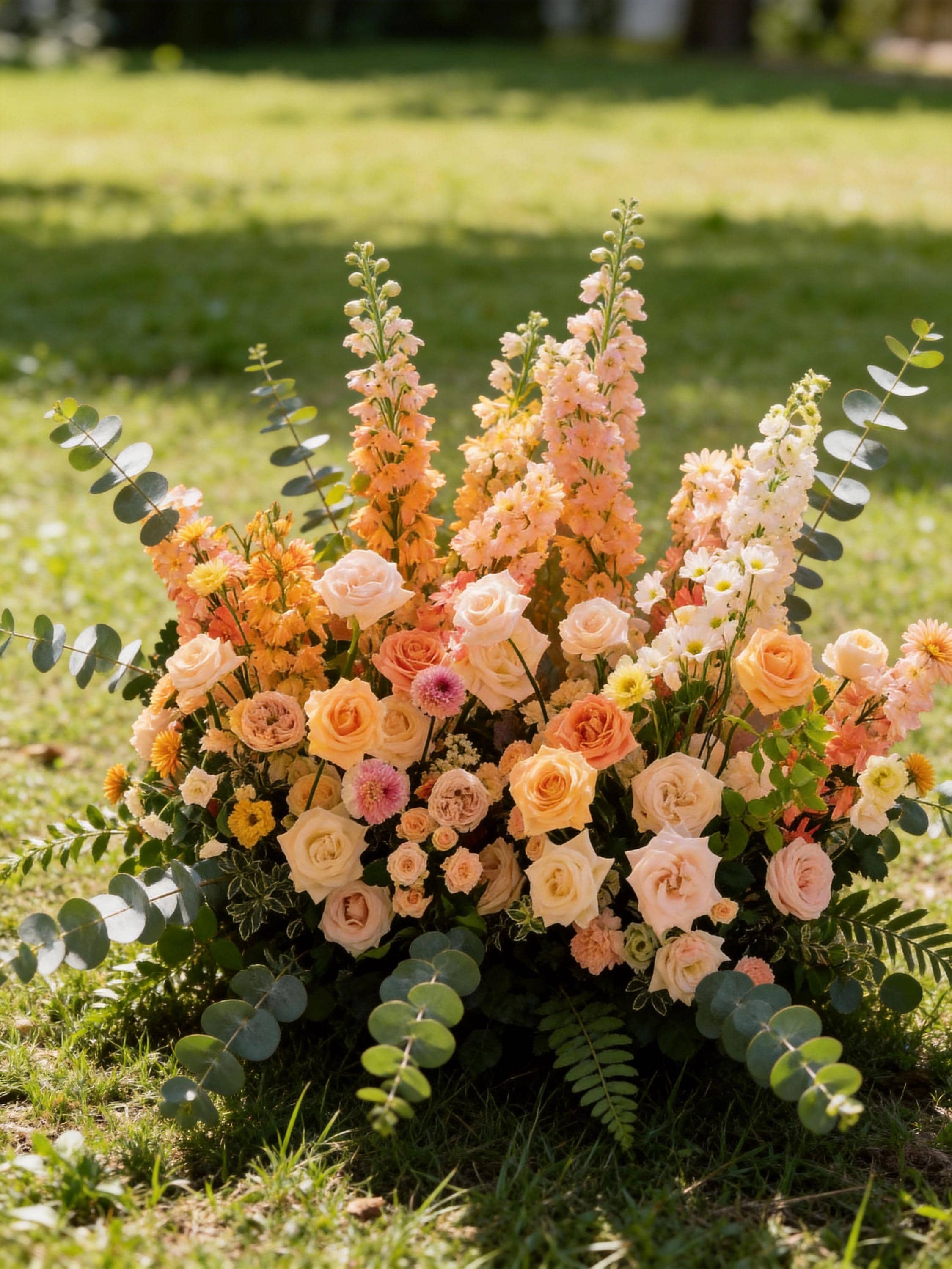 Floor Floral,ground Flower Altar Decor - Etsy