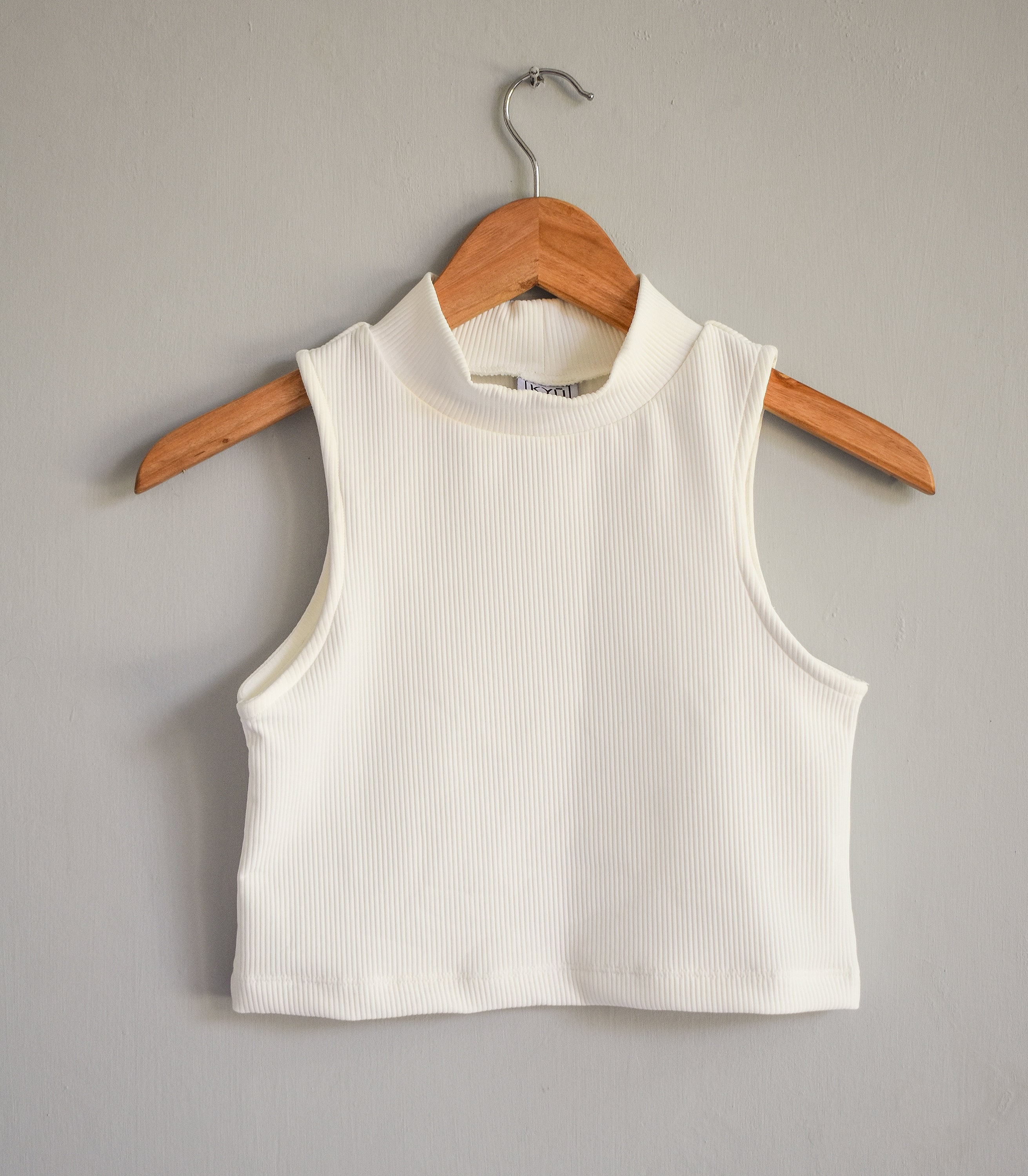 Ribbed Stretch Crop Top White or Black Co-ord Top - Etsy