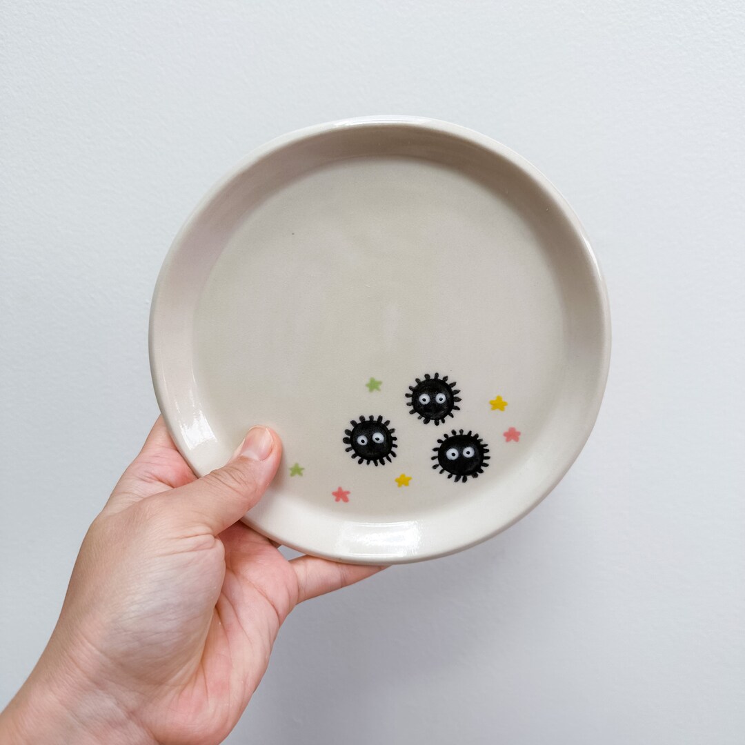 6 Soot Sprites Handmade Ceramic Plate - Etsy