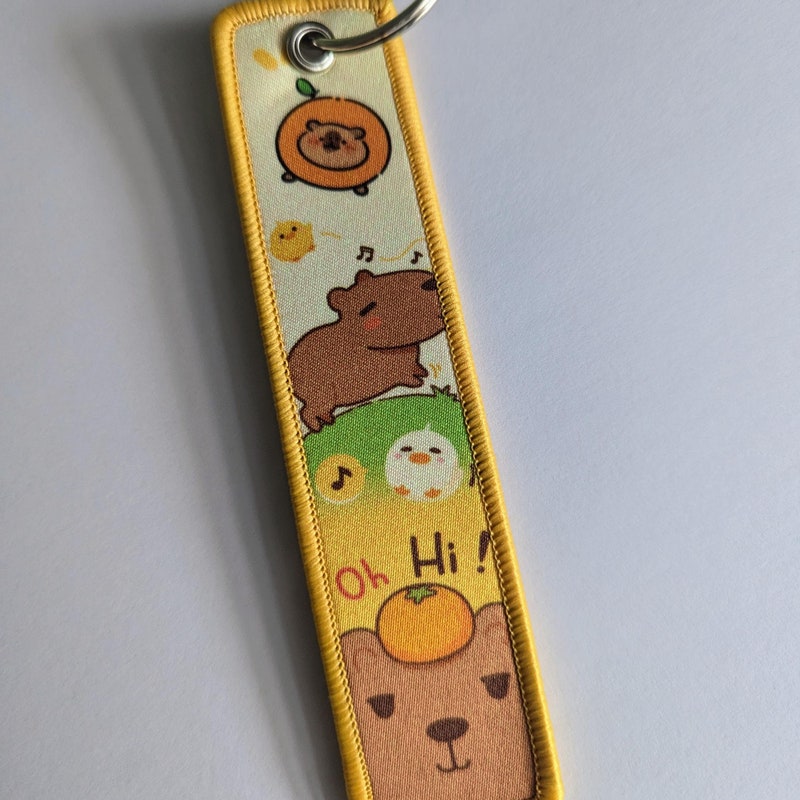 Capybara Name Tag - Etsy