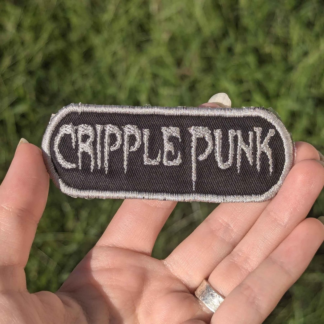 Cripple Punk Patch [iron On] - Etsy