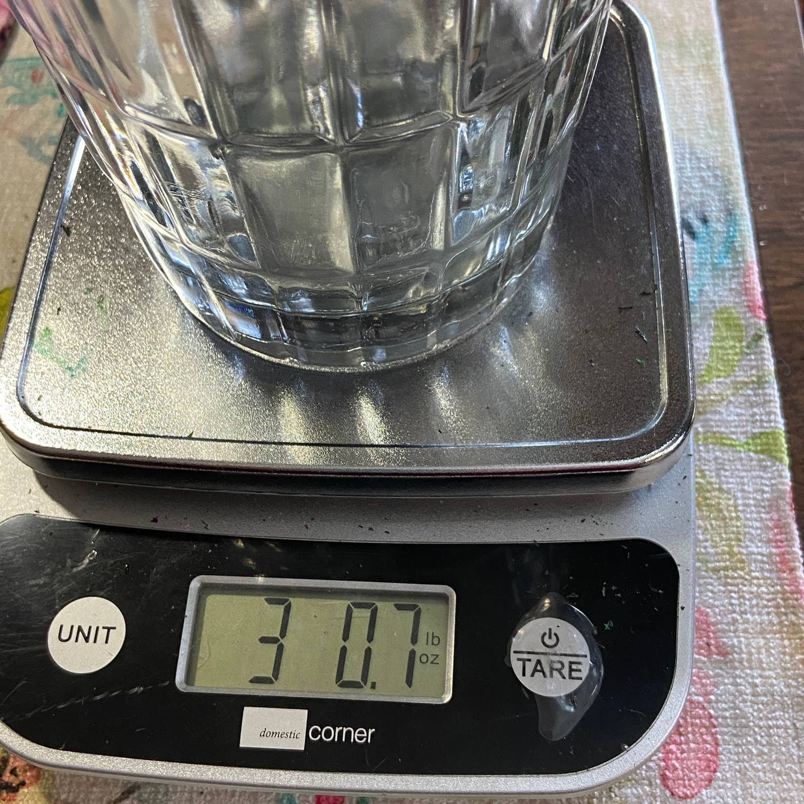 Vintage Glass Vase Syndicate Sales Inc Wedding Clear Paneled - Etsy