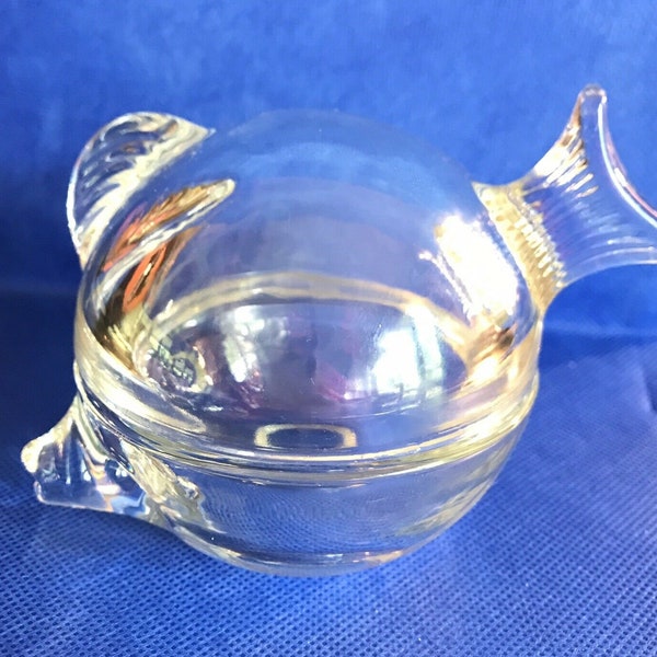 Fish Shaped Glass Bowl - Etsy