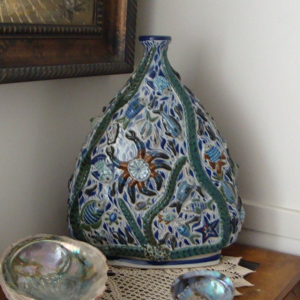 Sea Creatures Vase - Etsy