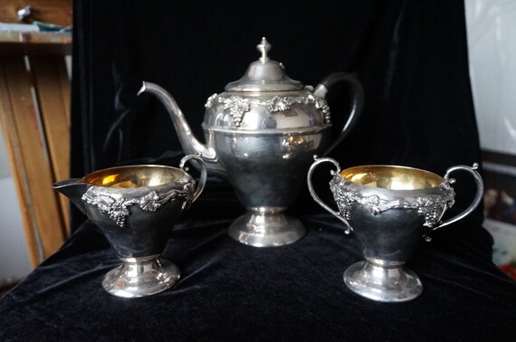 Vintage Old English Reproduction BP EP on Copper BM Mount - Etsy