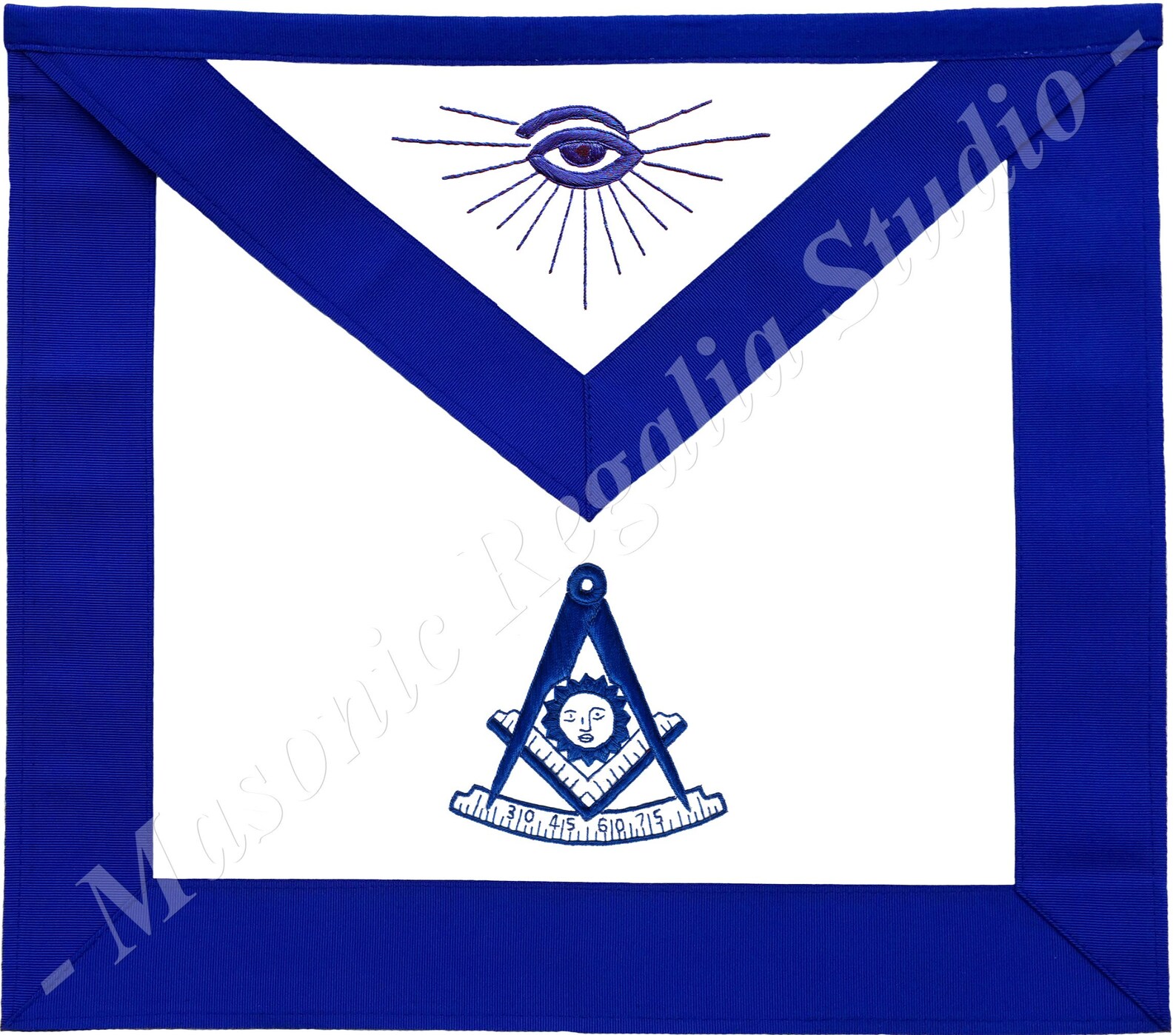 Masonic York Rite Blue Lodge PAST MASTER APRON Hand - Etsy