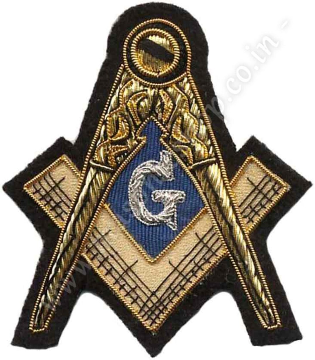 MASONIC MASTER MASON Emblem Bullion Patch Hand Embroidered - Etsy