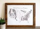 USA Map - Etsy