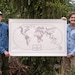 Hand Drawn World Map in a Fantasy - Etsy