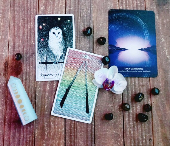 Quick Check in Reading Oracle/tarot/rune Reading/ancestors - Etsy
