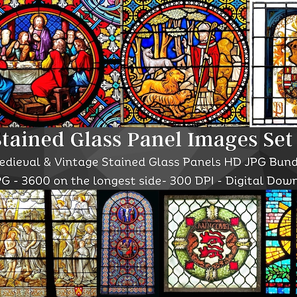 Stained Glass Window Film Gothic - Etsy
