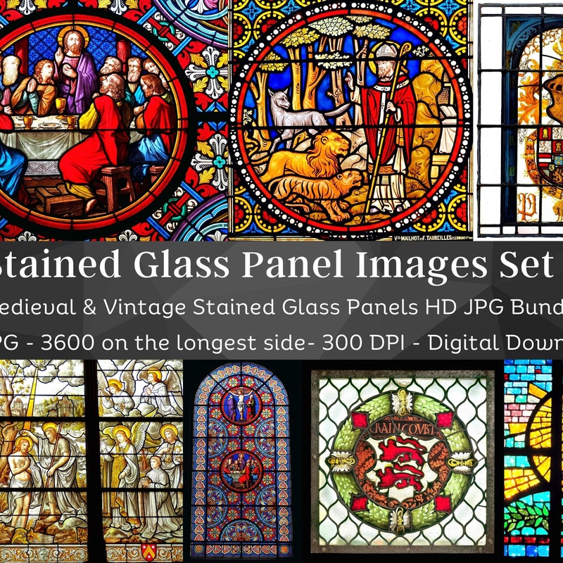 Red Gothic Window Film - Etsy