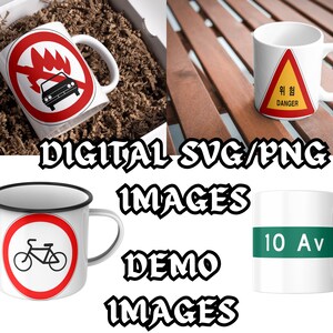200 Traffic Signs PNG & SVG Set 2 | Individual Street Signs Clipart ...
