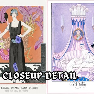 George Barbier French Art Deco Artworks & Fashion Posters Set 5| 34 JPG ...