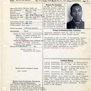 60 Vintage Alcatraz Inmate Prison Records With Mugshots HD Image V1 ...