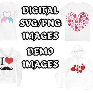 Love Heart Clipart Set 88 PNG SVG Valentines Day Decor Clip Art Bundle ...
