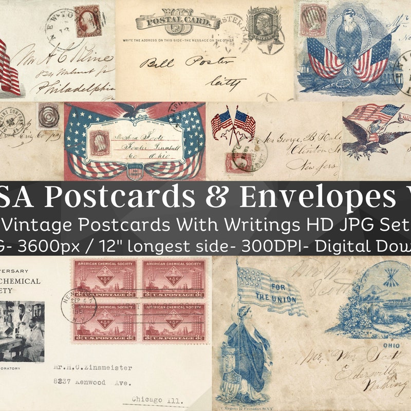Antique Handwritten Documents - Etsy