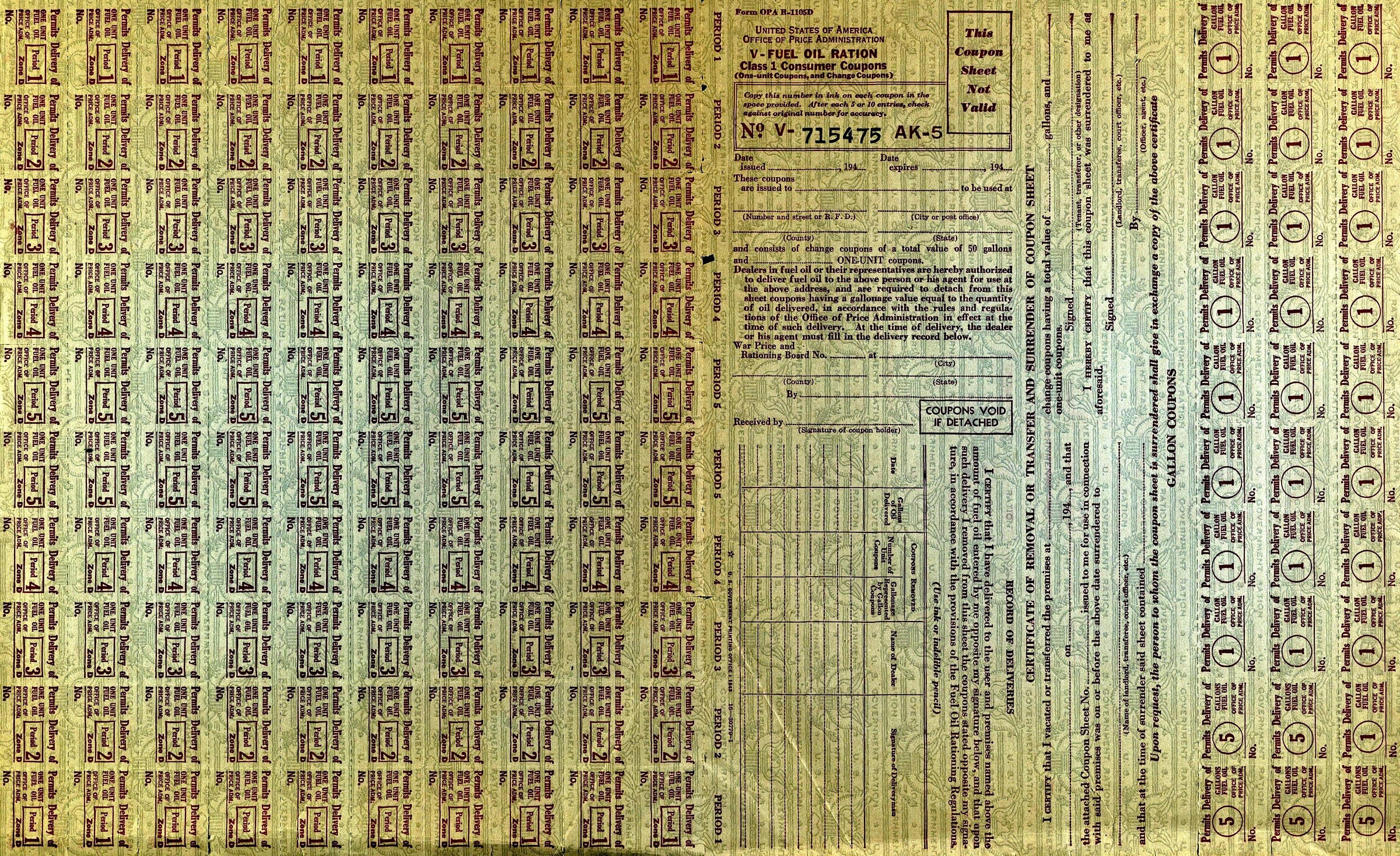 51 Vintage World War 1 & 2 Ration Book Illustrations | Printable Ration ...