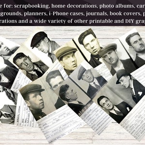 30 Vintage USA Criminal Mugshots HD Image V7 | Prison Mugshot Criminal ...