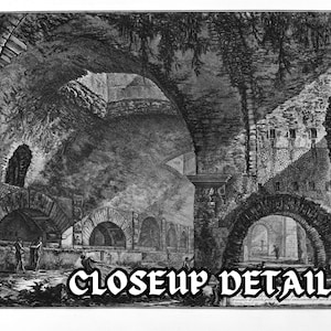 Piranesi Gothic Architecture Engravings 43 Digital Images V1 | Dark ...
