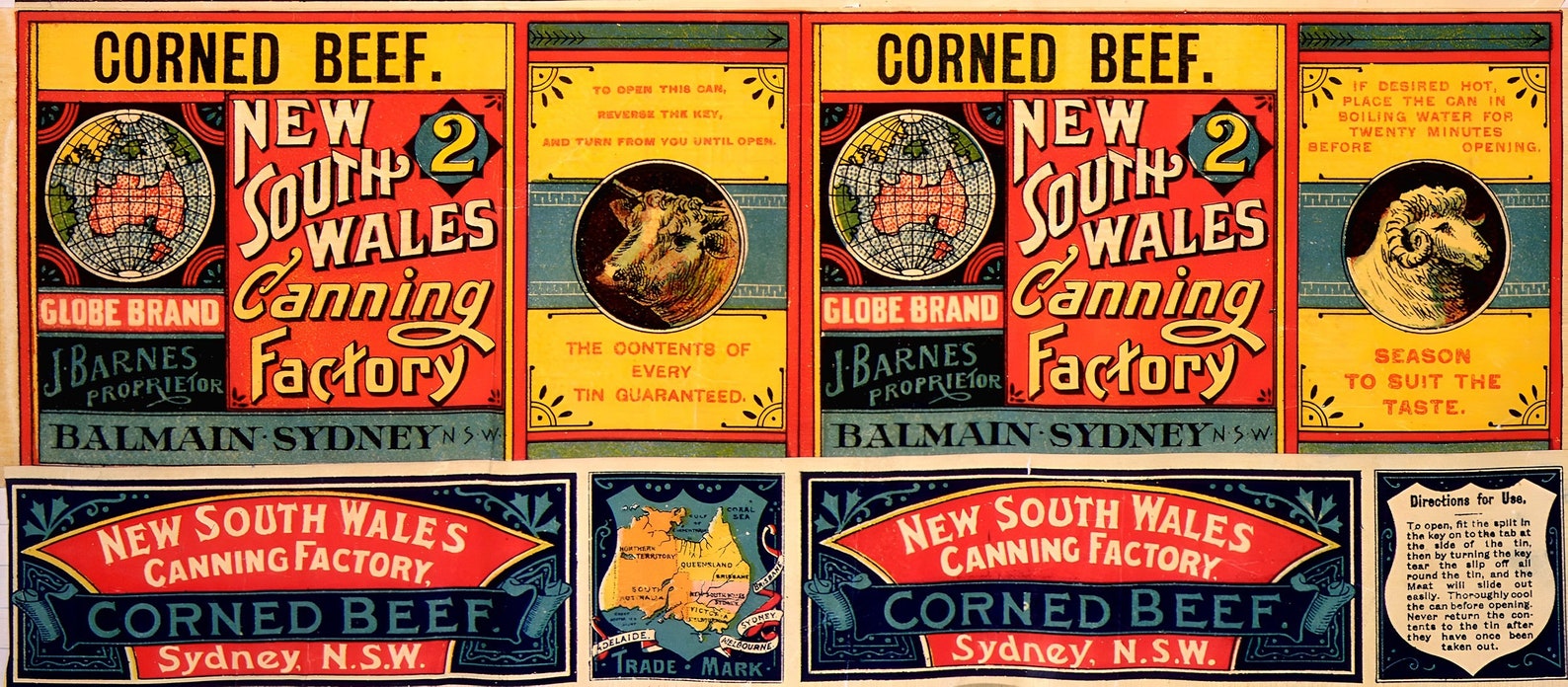 Vintage Can Labels Kit 84 HQ Digital JPG Bundle 1 | Retro Food Canister ...