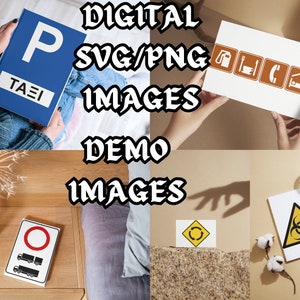 200 Traffic Signs PNG & SVG Set 1 | Individual Street Signs Clipart ...