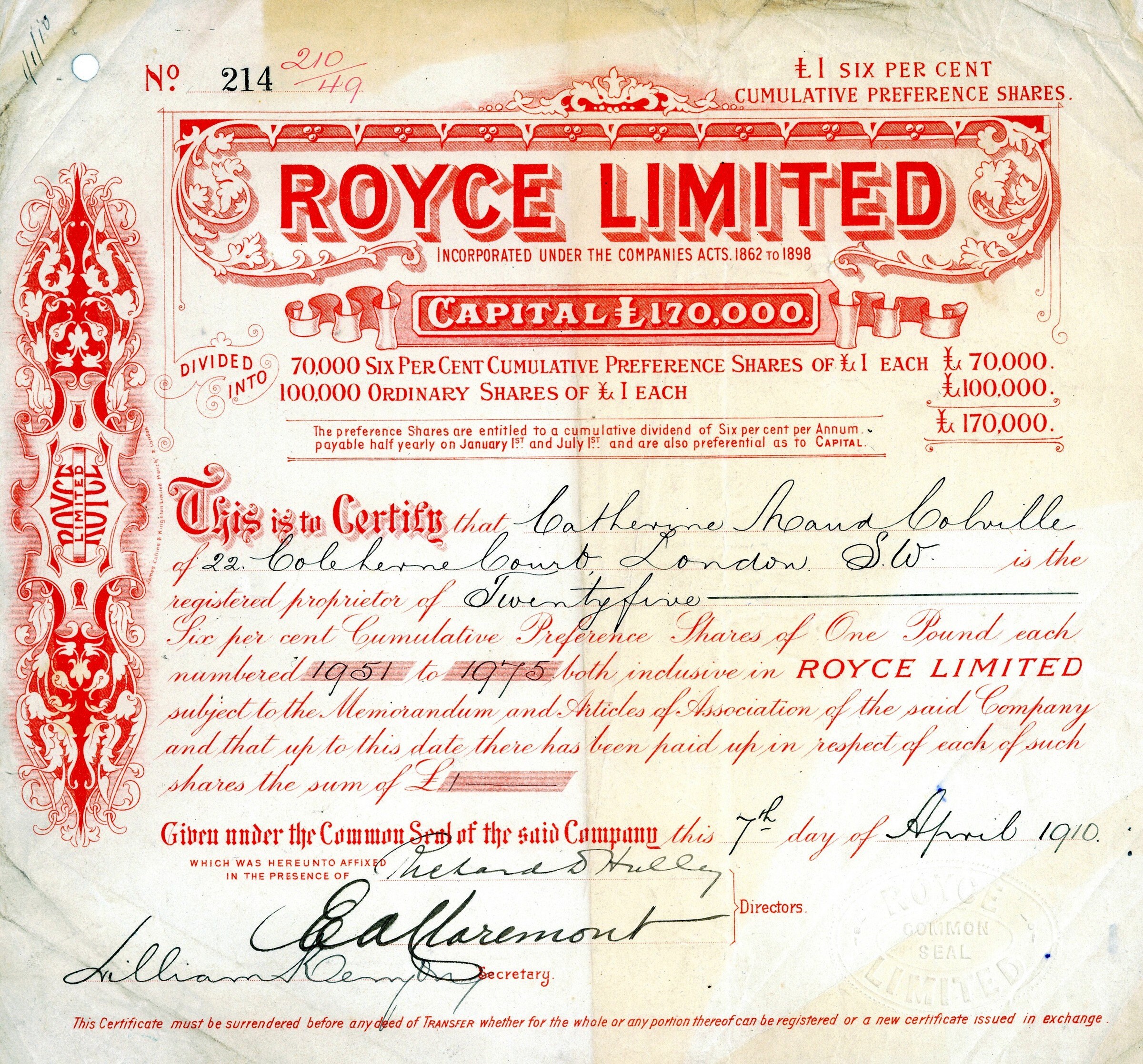 61 Vintage Stock Market Certificate Illustrations V2 | 1800-1900s Bond ...