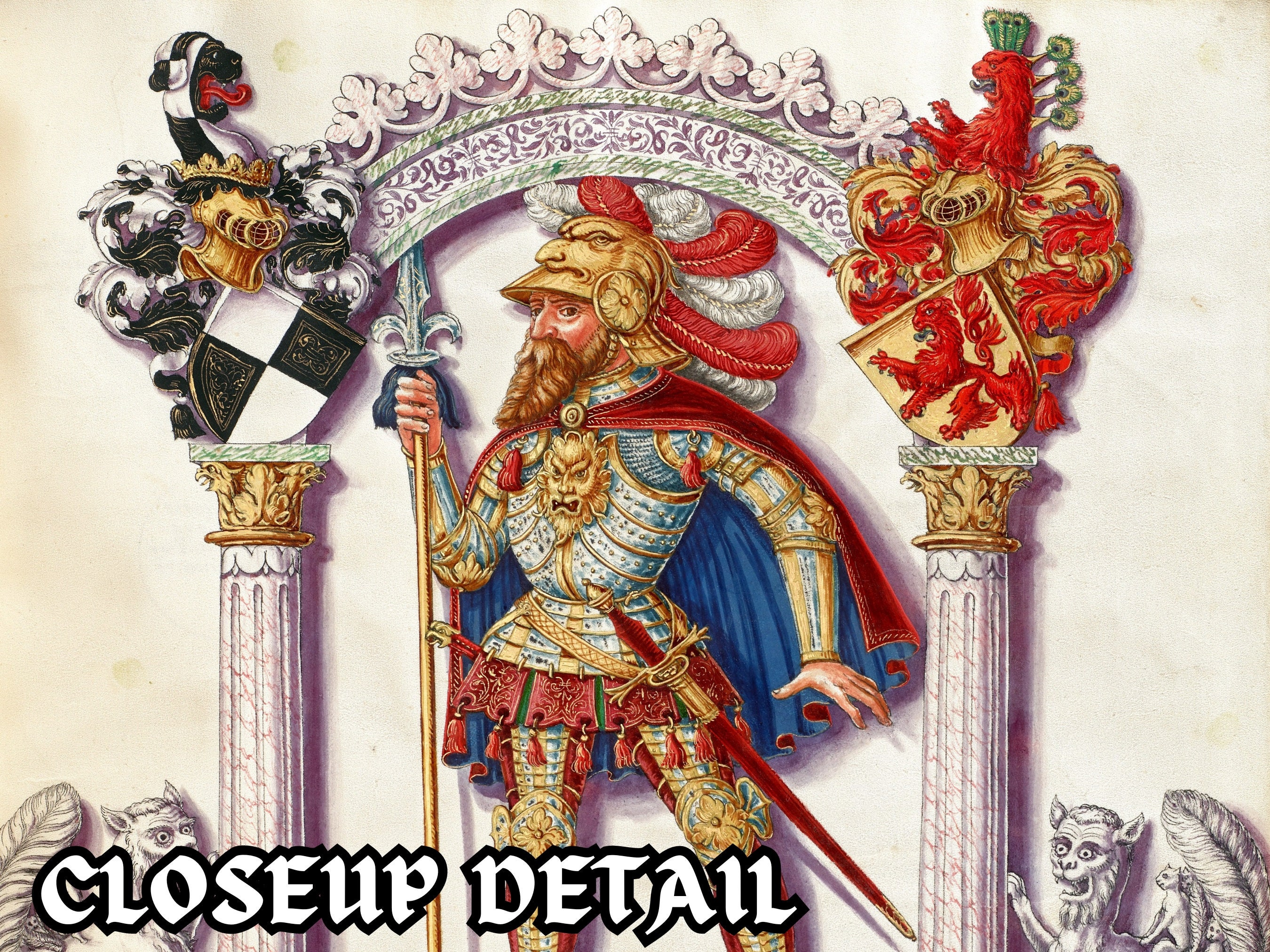 Nobleman's From House of Hohenzollern 20 HQ Illustrations | Armored ...