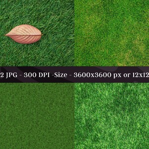 Digital Grass & Lawn Texture | 22 Digital Grass Paper | Scrapbook ...