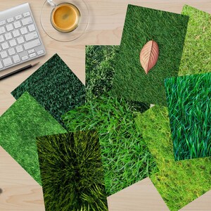 Digital Grass & Lawn Texture | 22 Digital Grass Paper | Scrapbook ...