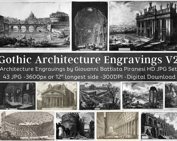 1951 Original Vintage Wood Engraving Print, Winifred Mackenzie, House Over the Canal Mounted and ...