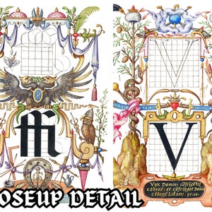 Wonderful Monuments of Calligraphy Image Bundle | 43 Medieval Letters ...