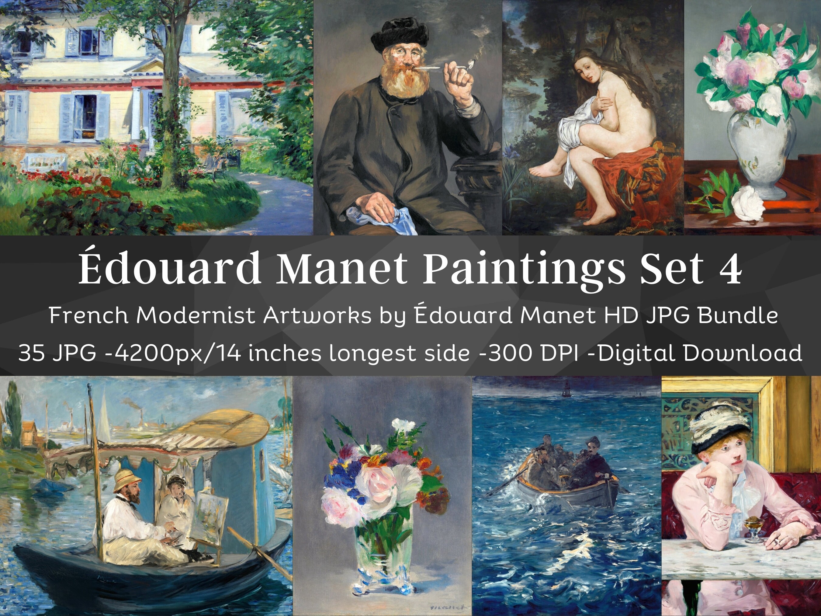 Edouard Manet Paintings 35 HQ Printable Art Decor V4 | Classic ...