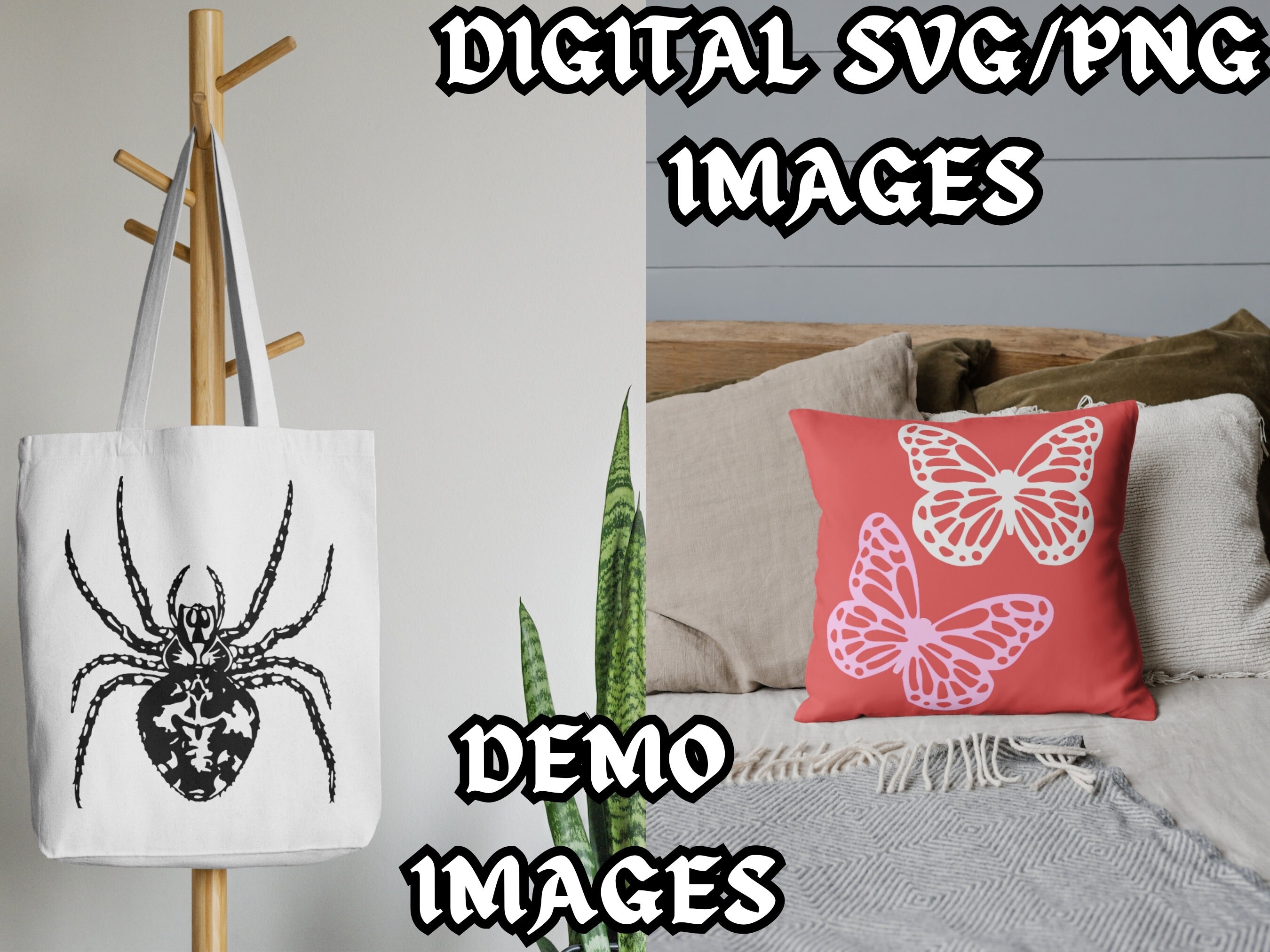 Insect Clipart 100 PNG & SVG Set| Bug Silhouette Ant Bee Butterfly Fly ...