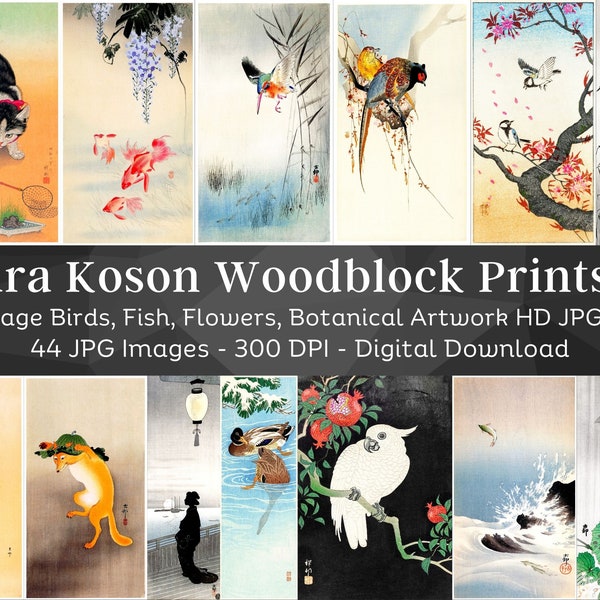 Fish Woodblock Print - Etsy
