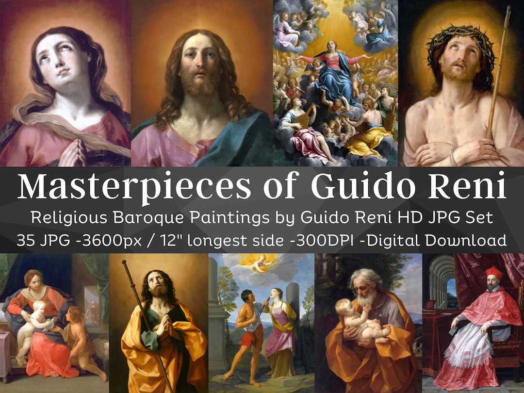 Guido Reni Masterpieces 35 Religious, Mythical & Allegorical Paintings ...