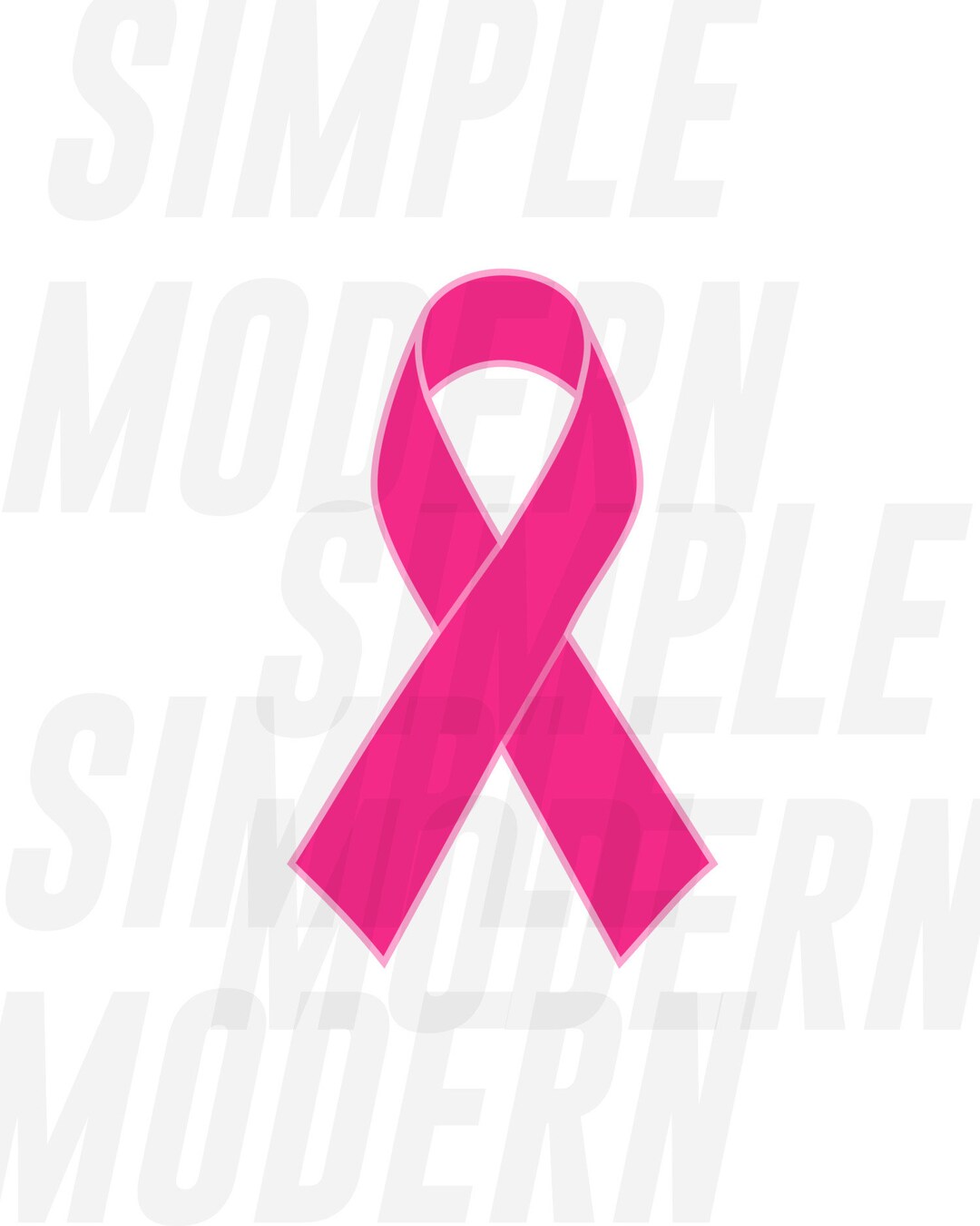 Breast Cancer Ribbon SVG Files, Png, Dxf, Eps, Vector Files Instant ...