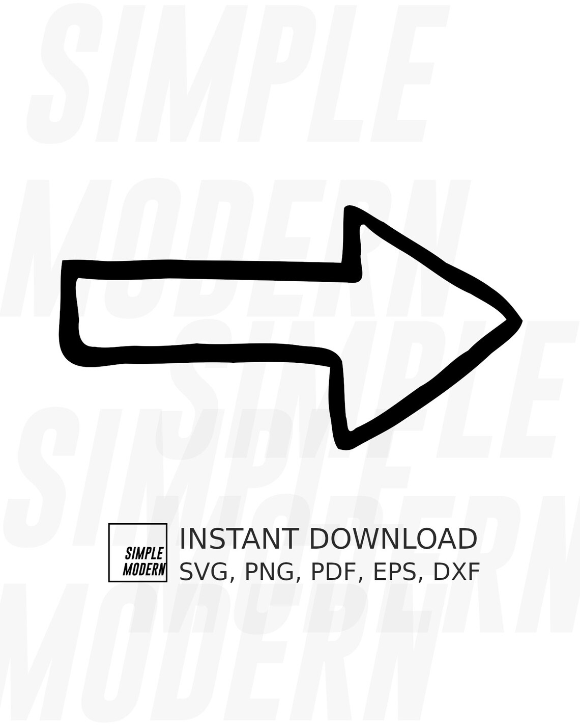 Set of Hand-drawn Arrow Svg File for Cricut Cutting Arrow | Etsy Australia