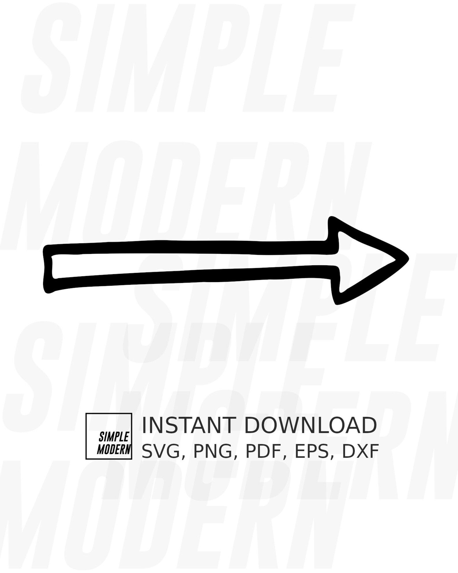 Set of Hand-drawn Arrow Svg File for Cricut Cutting Arrow - Etsy Australia