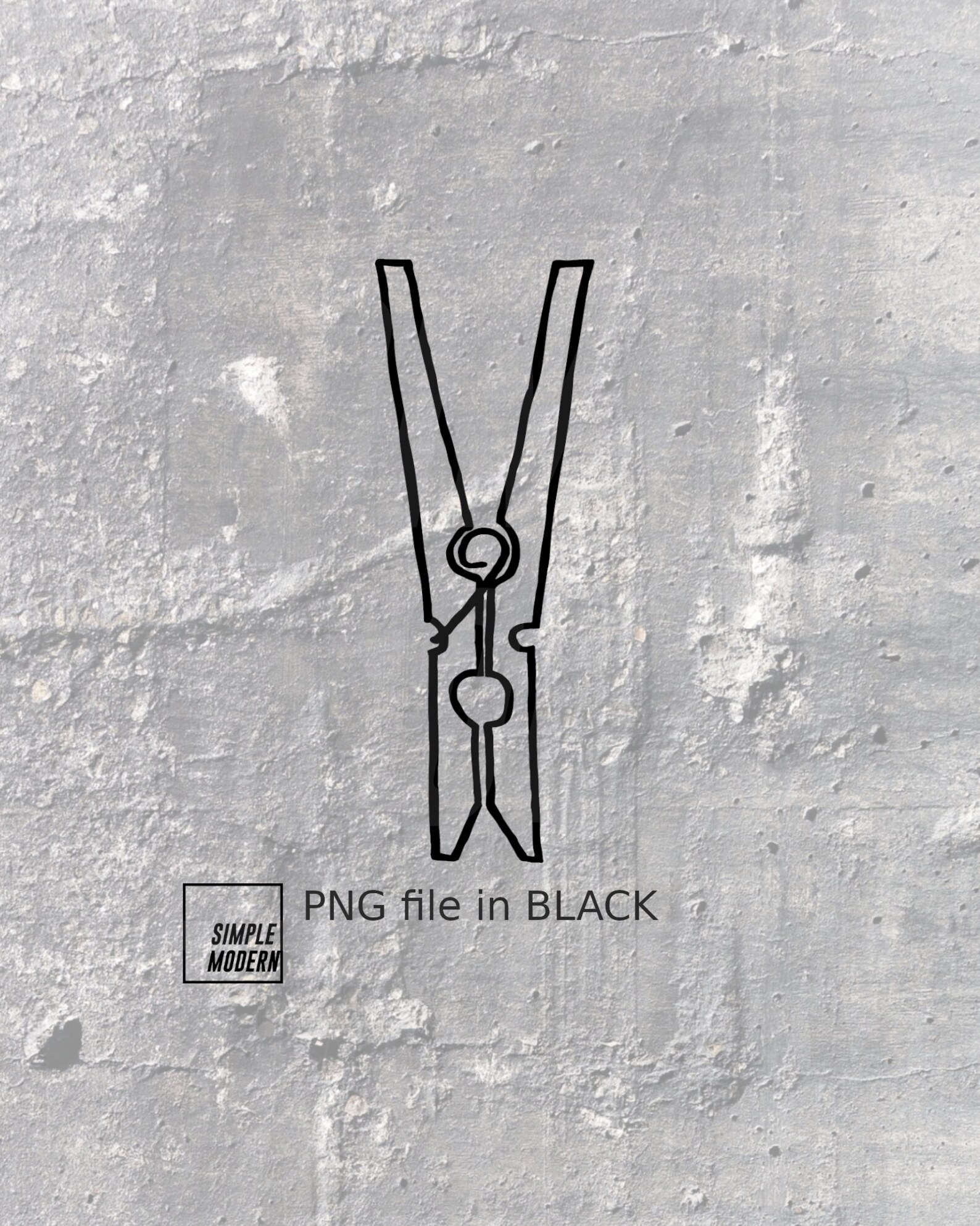 Laundry Peg SVG Clip for Hanging Clothes on Drying Line | Etsy