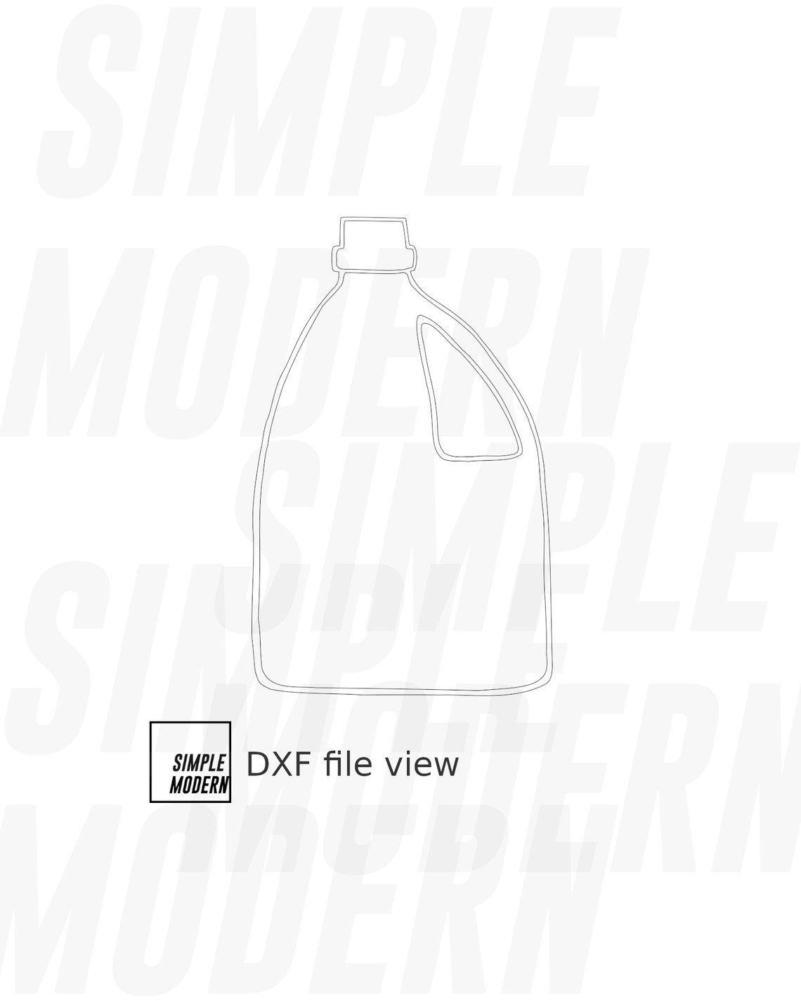 Hand-drawn Laundry Detergent Bottle SVG File, Fabric Softener Container ...