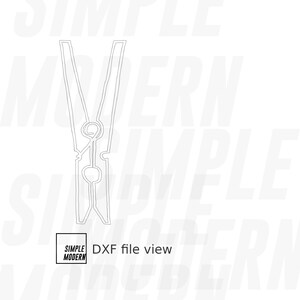 Laundry Peg SVG, Clip for Hanging Clothes on Drying Line, Hand-drawn ...