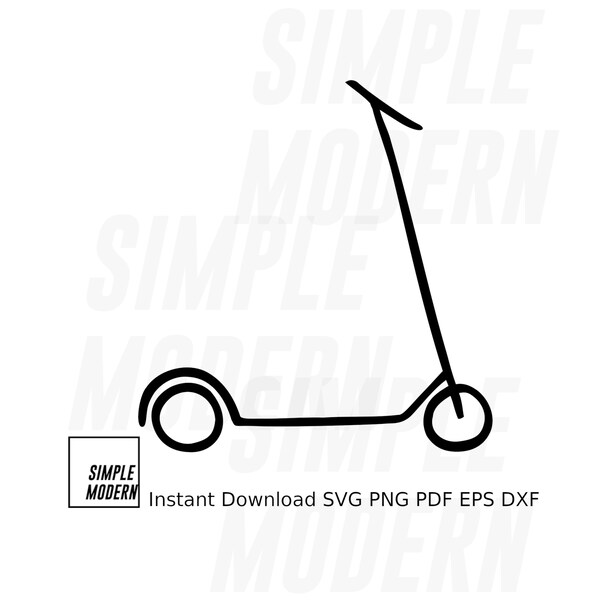 Scooter Svg - Etsy