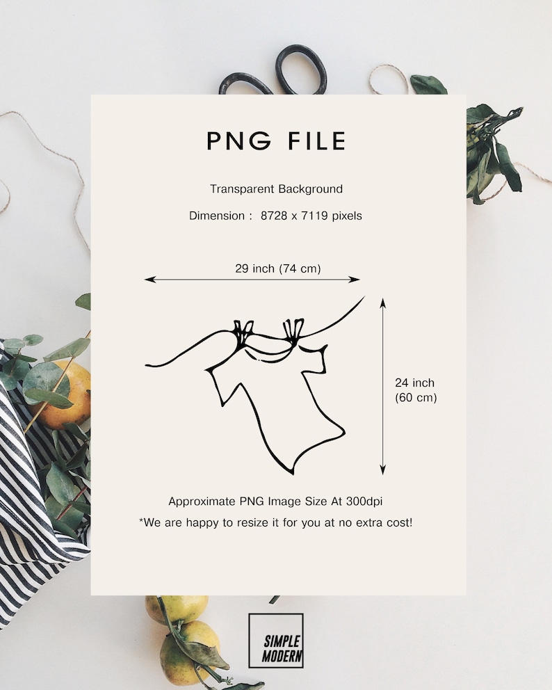 Digital Download Clothesline SVG, Hanging T-shirt, Drying Clothes on ...