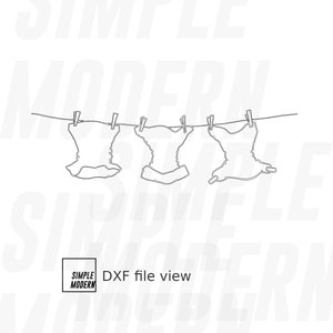 Digital Download Clothesline SVG, Hanging Opened Cloth Diapers, Drying ...