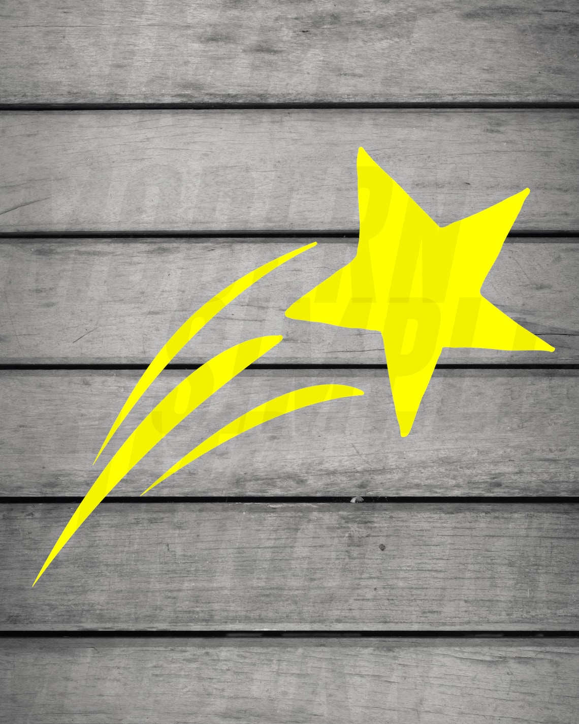 Hand Drawn Yellow Star SVG File, Star Clipart, Star Silhouette, Star ...