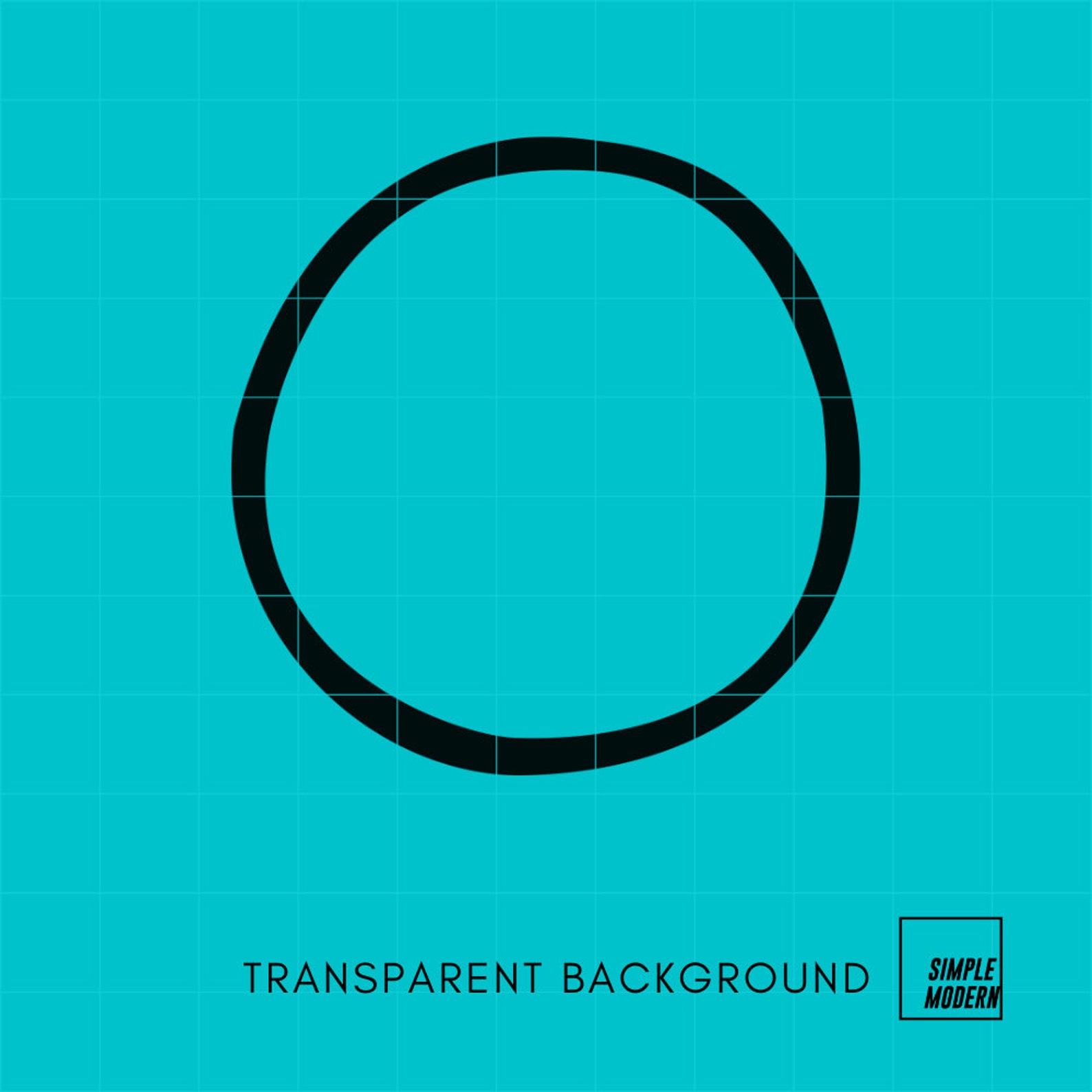 Hand Drawn Circle SVG, Cute Circle Freehand Drawing Outline, Instant ...