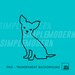 Chihuahua Outline SVG Files, Png, Dxf, Eps, Tattoo Vector Files Instant ...