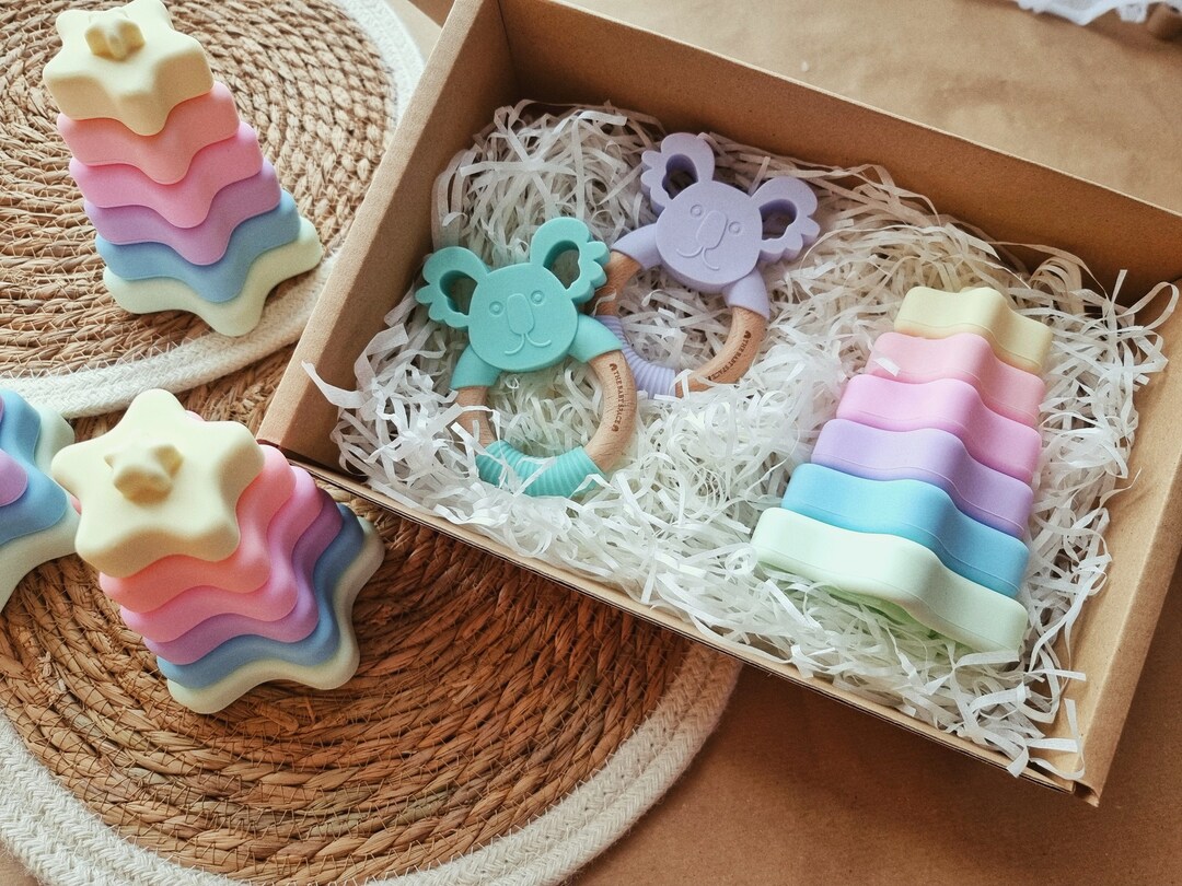 Silikonbündel Silikon Beißring Beißring aus Silikon - Etsy.de
